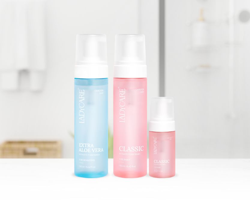 Sự khác biệt Ladycare dành cho Da Nhạy Cảm